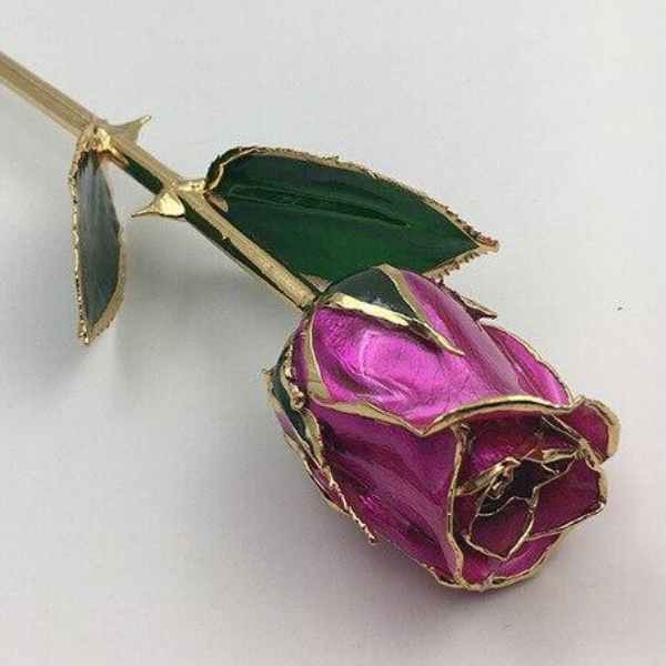 Rose Éternelle Or 24 Carats Rose | Royaume Éternel